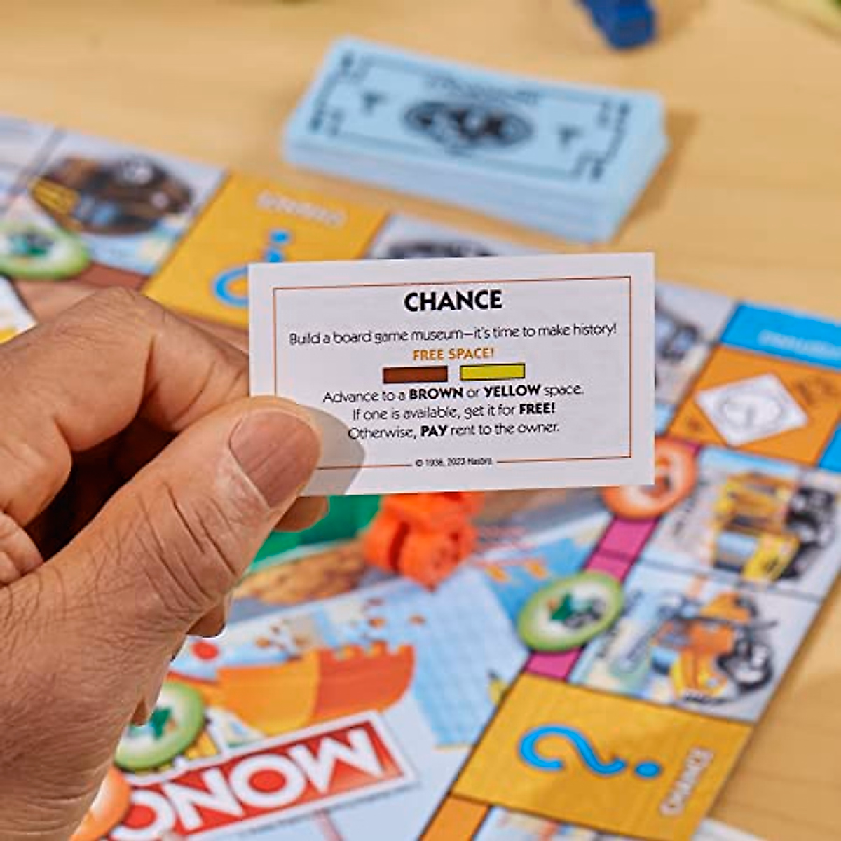 Hasbro Gaming Monopoly Junior Trucks Edition Board Game for Kids Ages 5+, 2-4 Player Kids Games