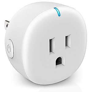 Smart plug Amysen : Smart Wifi Outlet, Compatible with Alexa and Google Home, ETL Certified, Only Supports 2.4GHz Network, No Hub Required, Control Your Devices from Anywhere