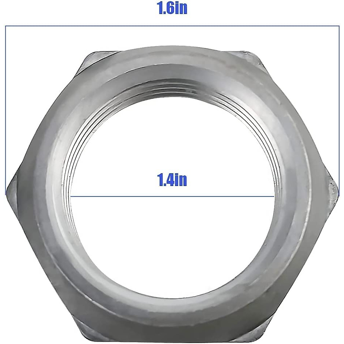 DDV Replace WH2X1193 Hub Nut Fits for General Electic Top-Load Washing Machines AP2045284 PS271505 AH271505 1.5 inch Diameter