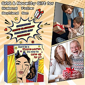 Gag Gifts for Men Stocking Stuffers - Christmas Funny Toilet Timer Poop Gift, Funny Gag Gifts for Adults Fun Cool Birthday White Elephant Gifts for Men Dad Him Father Coworker