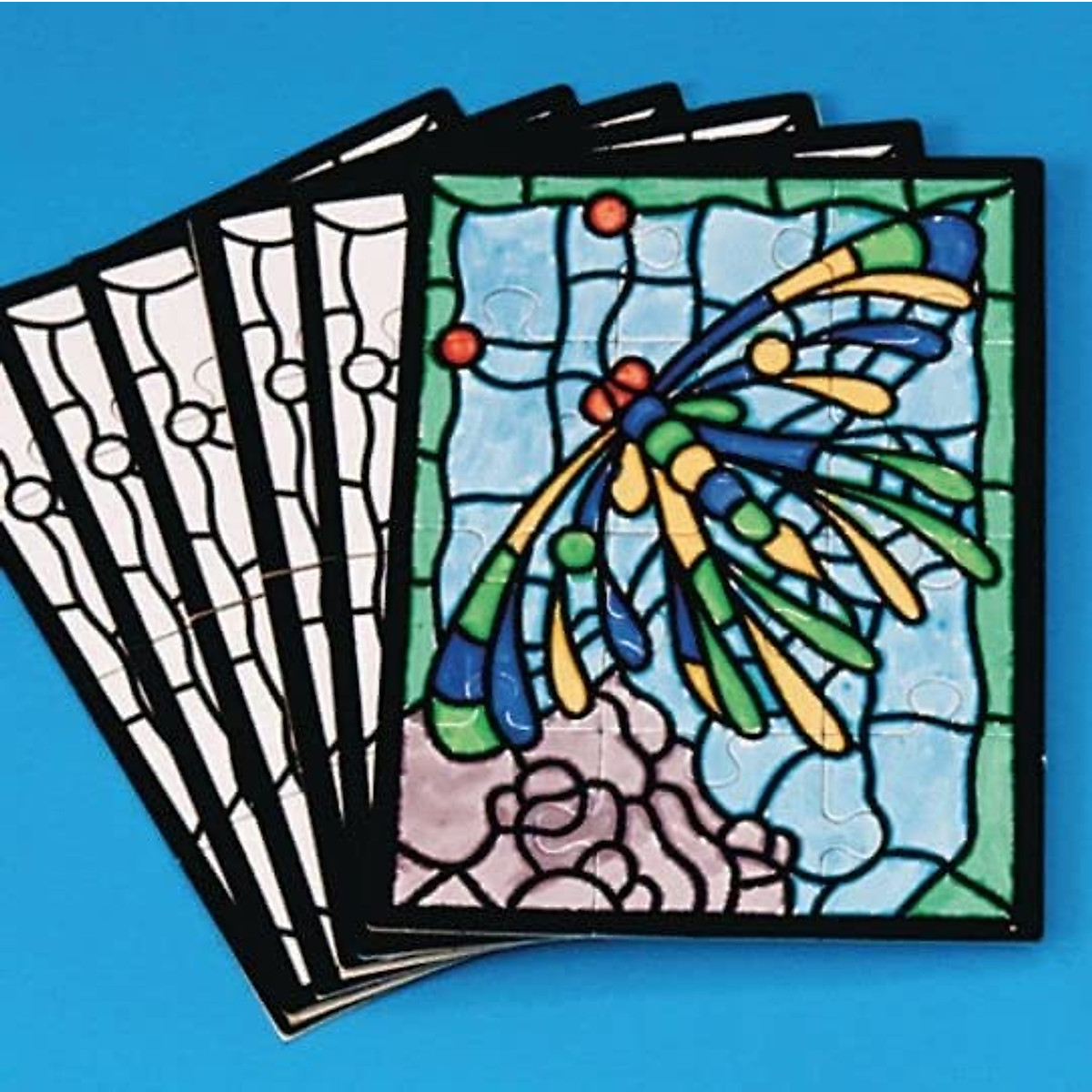 Mini Velvet Art Puzzles (Pack of 24)