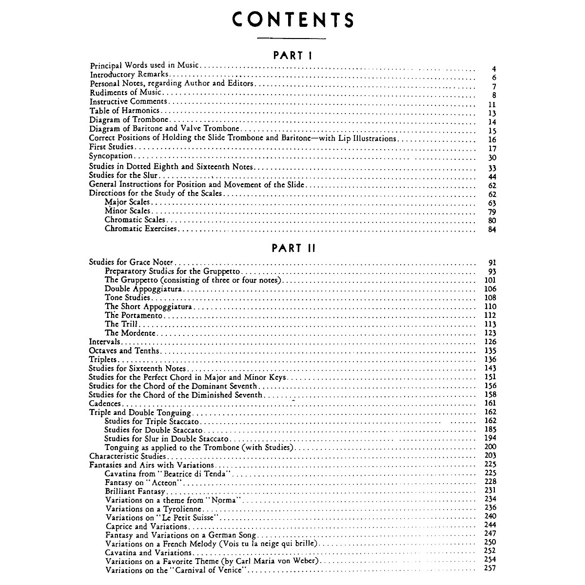 Jean Baptiste Arban's Famous Method for Trombone