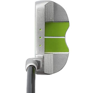 TGW Junior Packaged Golf Sets Ages 5-8 Drvr/Hyb/2Irns/Putter/Bag Graphite Green/Grey Right