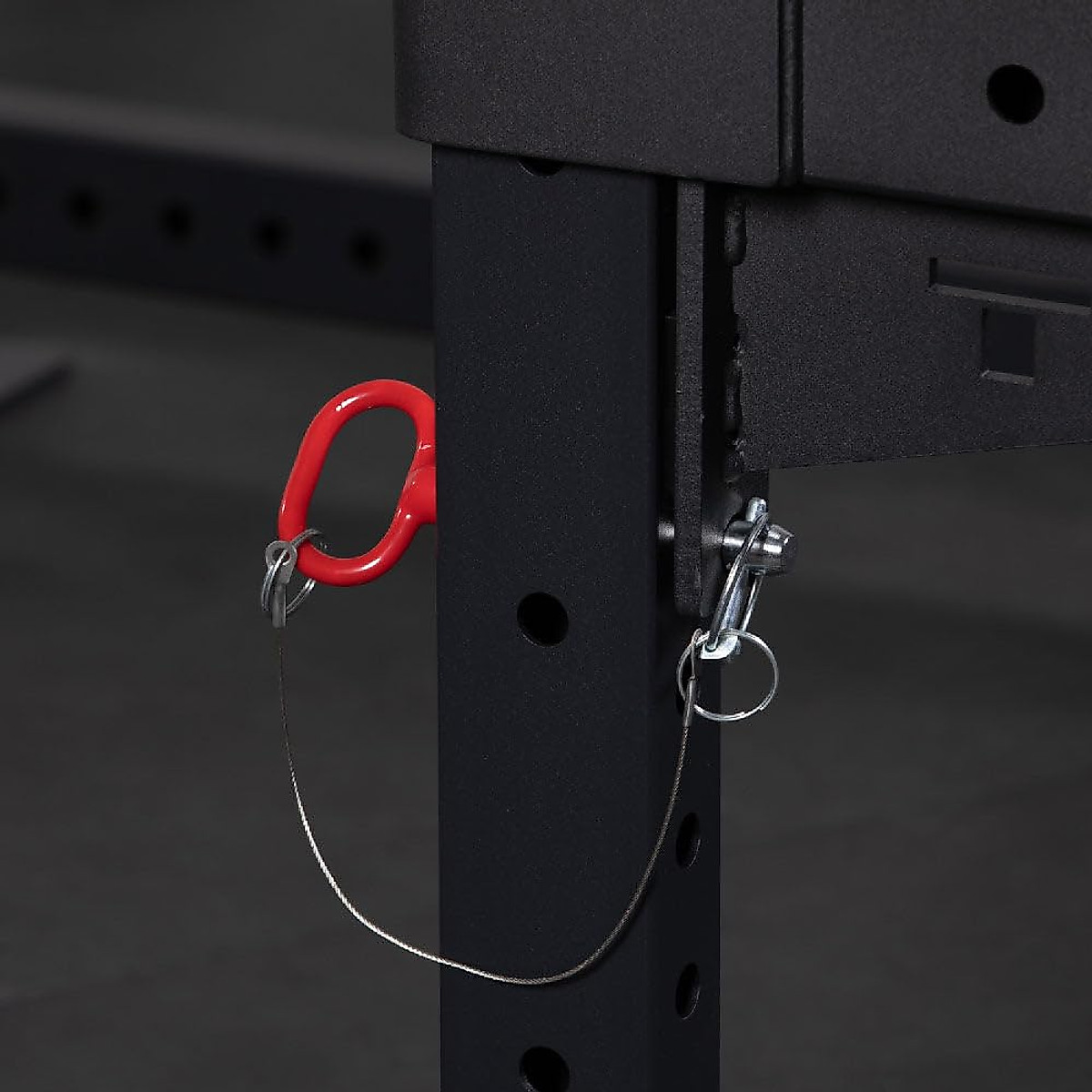 Titan Fitness T-3 Series Spotter Arms, 800 LB Black Safety Catches, Fits 2-in x 3-in 11-GA Steel Tubes