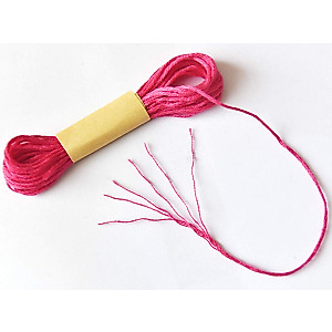100 Skeins Per Pack -Embroidery Floss - Cross Stitch Threads - Friendship Bracelets Floss - Crafts Floss