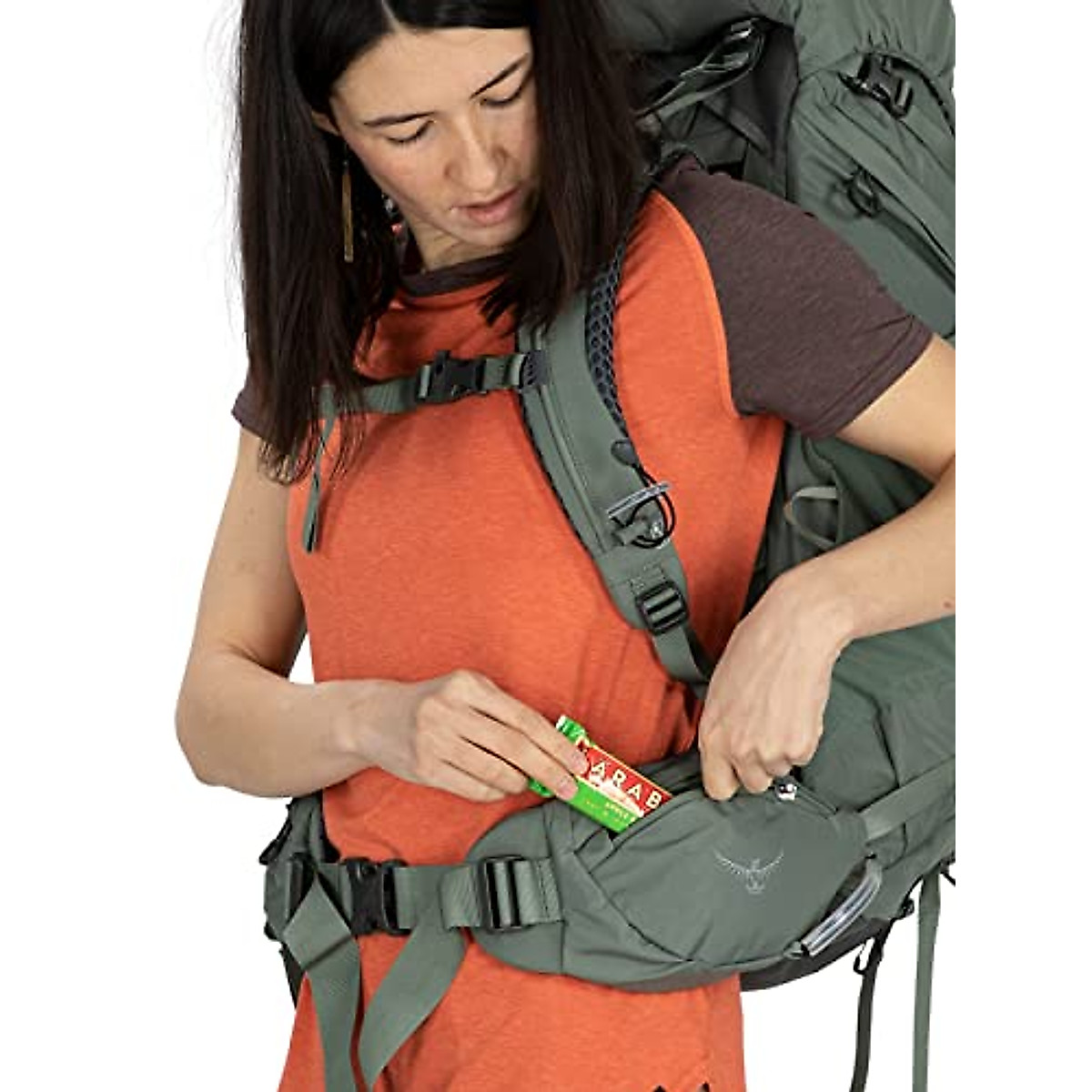 Osprey Kyte 38L Women's Backpacking Backpack with Hipbelt, Rocky Brook Green, WM/L