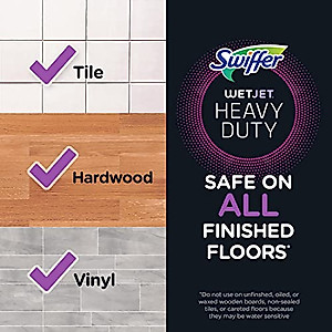 Swiffer WetJet Heavy Duty Mopping Pad Refill, 30 Count