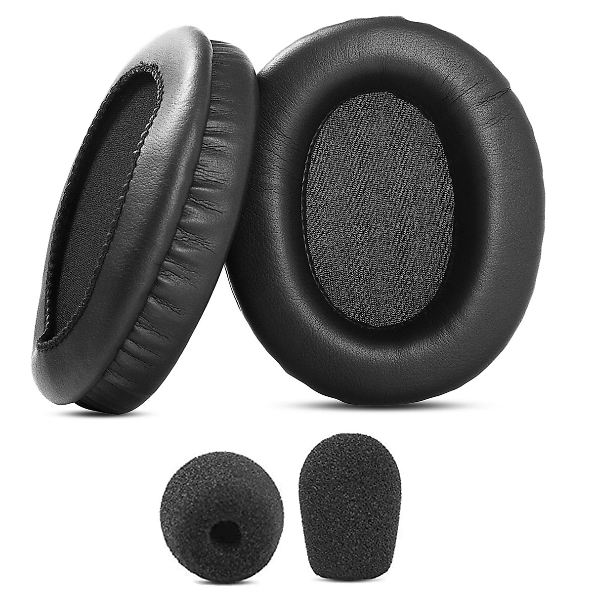 1 Pair Replacement Ear Pads Earpad Cushions Foam Pillow Cover Compatible with Microsoft Lifechat LX-3000 LX 3000 Headset Headphone