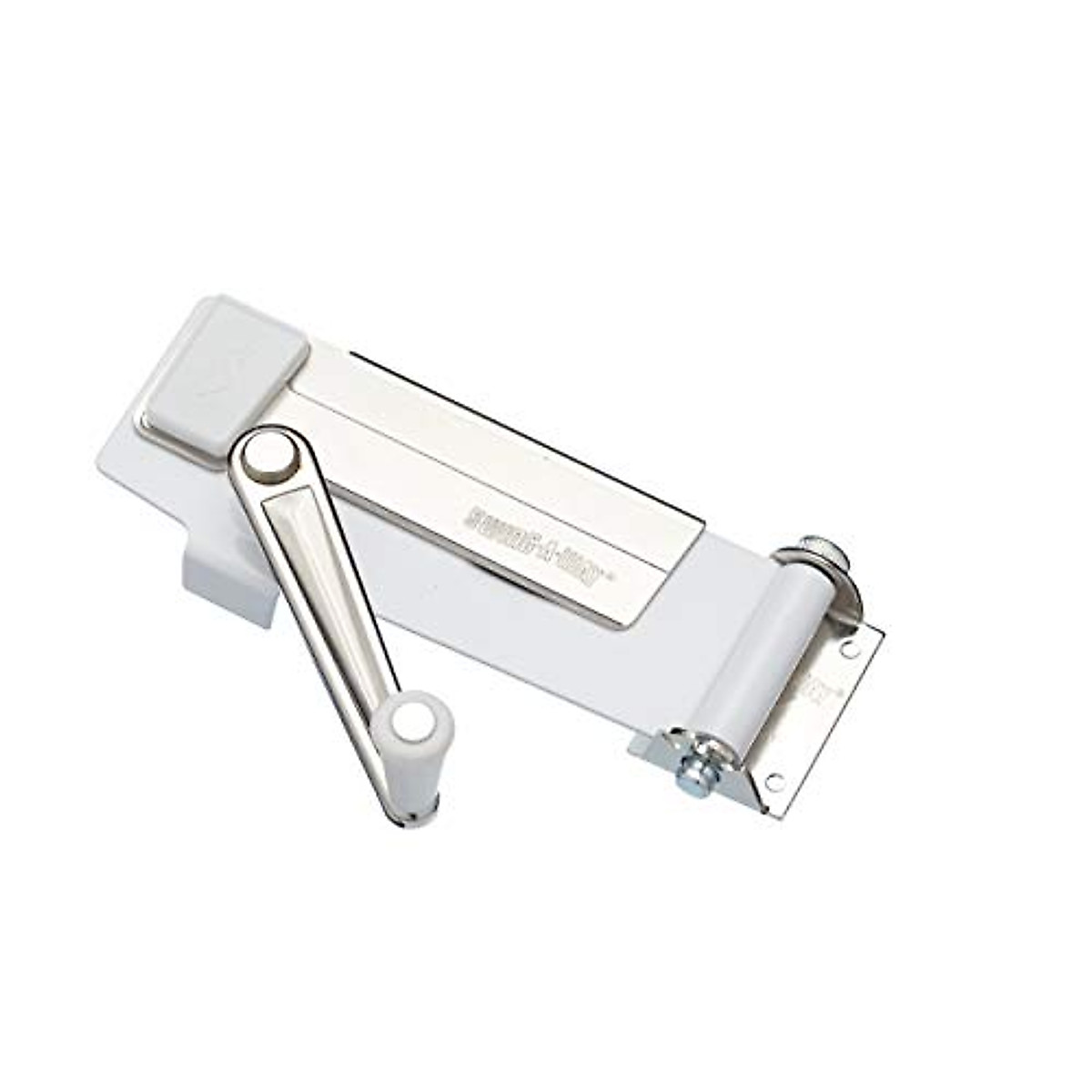 KitchenCraft KC609WH Swing-A-Way Wall Mounted Can Opener - Tin Opener with Magnetic Lid Lifter, Metal, 17.5 x 8 x 7 cm