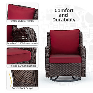 IDEALHOUSE Patio Chairs Set