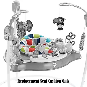 Replacement Pad for Fisher-Price Jumperoo - FVC13 ~ Color Climbers Print ~ Replacement Seat Cushion