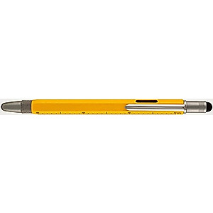 Monteverde USA One Touch Tool Pen, Fountain Pen, Yellow (MV35231),Medium