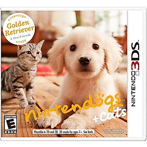 Nintendogs + Cats: Golden Retriever and New Friends