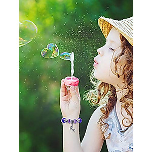 Zhanmai Unicorn Sparkly Crystal Charm Bracelet Bangle with Gift Box Set for Hers Lady