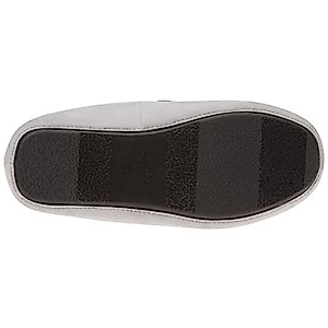 Amazon Essentials Men's Moccasin Slipper, Grey, 12