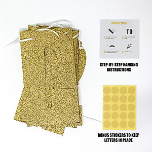 Pre-Strung Talk 30 To Me Banner - Dirty 30 Birthday Decorations for Her & Him , 30 Flirty and Thriving , Talk Thirty to Me , 30th Bday Decor 30 Years Birthday Banner for Women & Men - By Prazoli