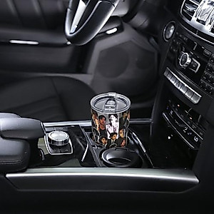 OAEWRE Gong Actors Yoo Stainless Steel Mug Insulated Tumbler Coffee Mugs with Lids and Straw Double Wall Vacuum Cup 20oz