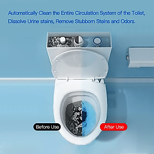 KIISIISO Toilet Bowl Cleaners 40 PACK,Long-Lasting Toilet Bowl Cleaner Tablets with Sustained-Release Technology Against Tough Stains,Automatic Toilet Cleaner for Deodorizing & Descaling