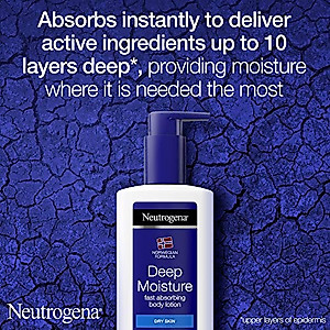 Neutrogena Norwegian Formula Deep Moisturiser Body Lotion - Dry Skin (400ml)