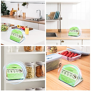 UltraPestcide Pantry Moth Traps with Pheromones, 6 Pack - Sticky Glue Moth Traps for House Kitchen, Indoor Pantry Moth Killer, Premium Attractant Moth Pheromone Traps