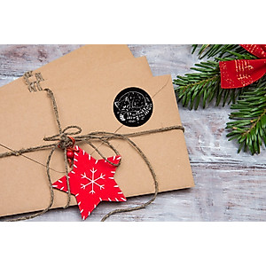 Calyders 500 PCS Cute Magic Mail Thank You Stickers,Funny Small Business Envelopes Stickers for Business Packages Bags, Online Retailers Small Shop Mail Envelopes Stickers…