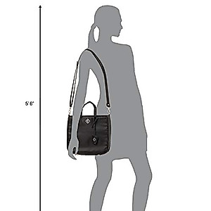 Allen Company Girls with Guns Casual Adventure Cross-Body Purse, Lockable Concealed Carry Tote, Ambidextrous Handbag, Black