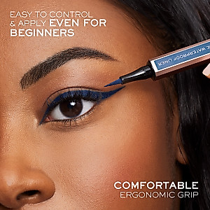 Lancôme Idôle Liner Waterproof Liquid Eyeliner - Ultra-Precise & Luminous Pigments - Flake, Fade & Smudge-Proof - Blue