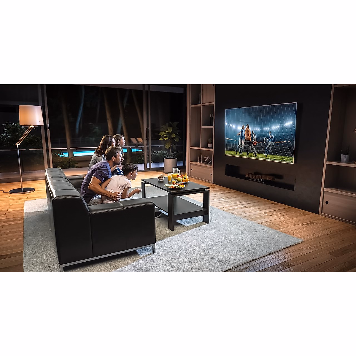 Ultra Slim Flat TV Wall Mount Bracket for LG 43" Class - UR8000 Series - 4K UHD LED LCD TV - 43UR8000AUA - Low 1.4" Profile Design, Heavy Duty Steel, Flush to Wall, Simple Install