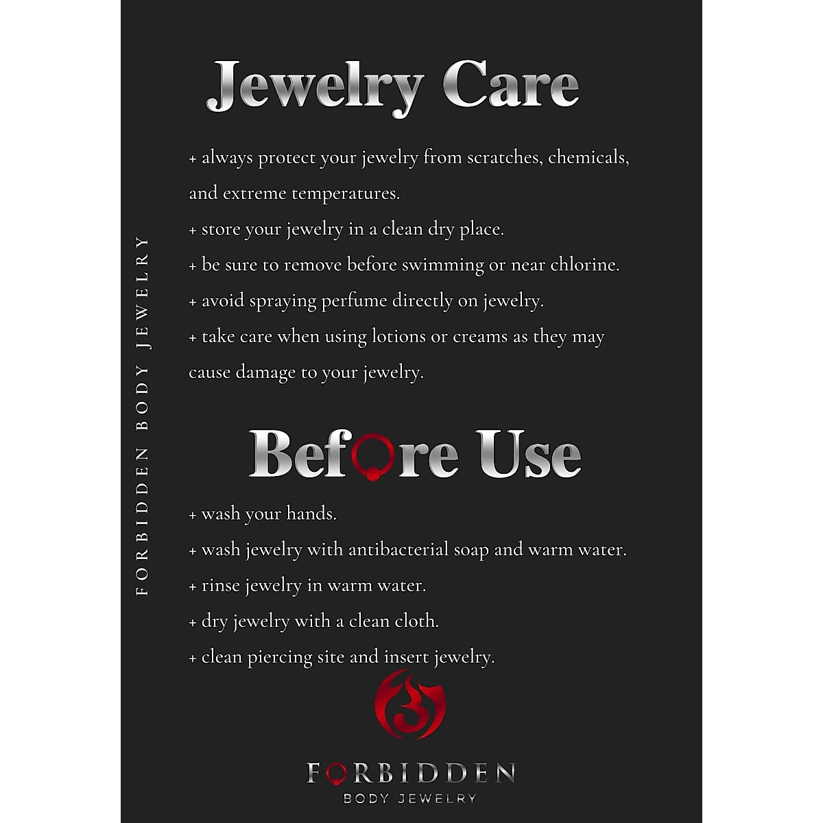 Forbidden Body Jewelry Nose Rings 22G Sterling Silver CZ Simulated Diamond Nose Studs, 1.5 mm & 2.5mm