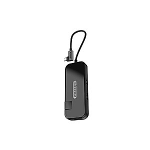 Sitecom CN-394 USB-C Adapter | USB-C to 1x HDMI + 1x Gigabit LAN Adapter + 2X USB 3.1 + 1x USB-C - with USB-C Power Delivery 100W