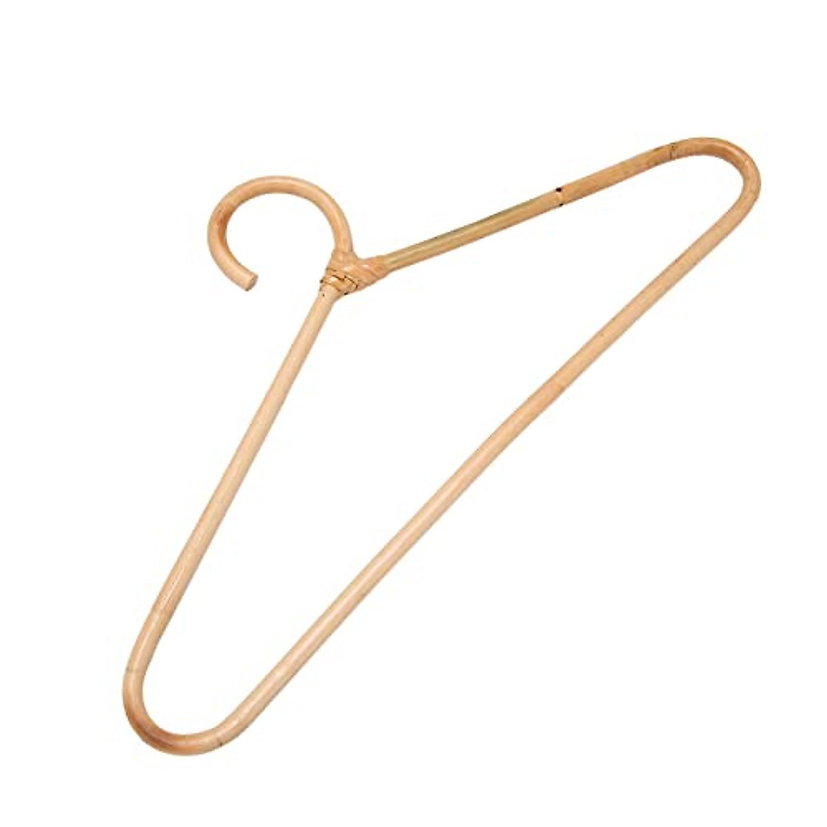 Lodokdre Rattan Clothes Hanger Style,Garments Organizer,Rack Adult Hanger,Room Decoration Hanger for Your Clothes.