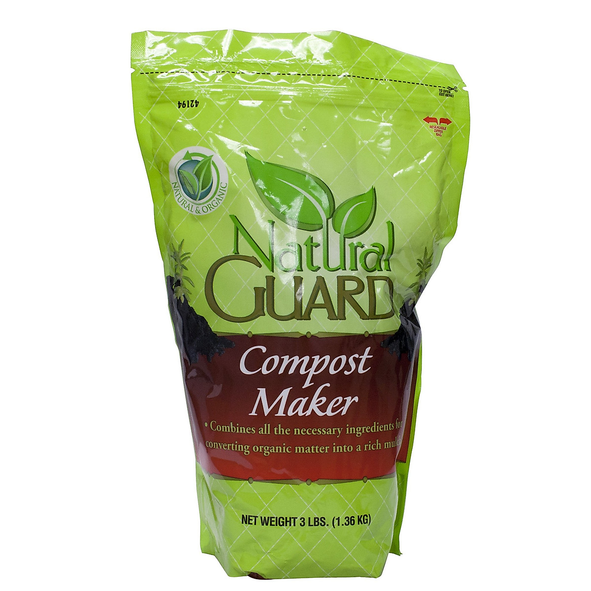 Voluntary Purchasing Group Natural Guard Fertilome Compost Maker, 3 Pounds