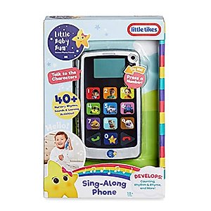 Little Tikes Baby Bum Sing-Along Smart Phone Learning Toy w/ Lights and Music