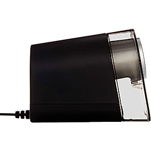 X-ACTO Pencil Sharpener, XLR Electric Pencil Sharpener, Colored Pencil Sharpener for Artists, Powerful, Compact Small Pencil Sharpener, Black, 1 Count