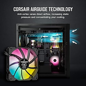 CORSAIR iCUE SP120 RGB Elite Performance 120mm PWM Single Fan