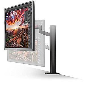 Lg Ultrafine 31.5" 4K Uhd Led LCD Monitor - 16:9 - Textured Black