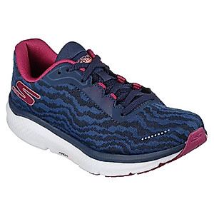 Skechers Women's Go Run Ride 10 Navy/Pink 6 B