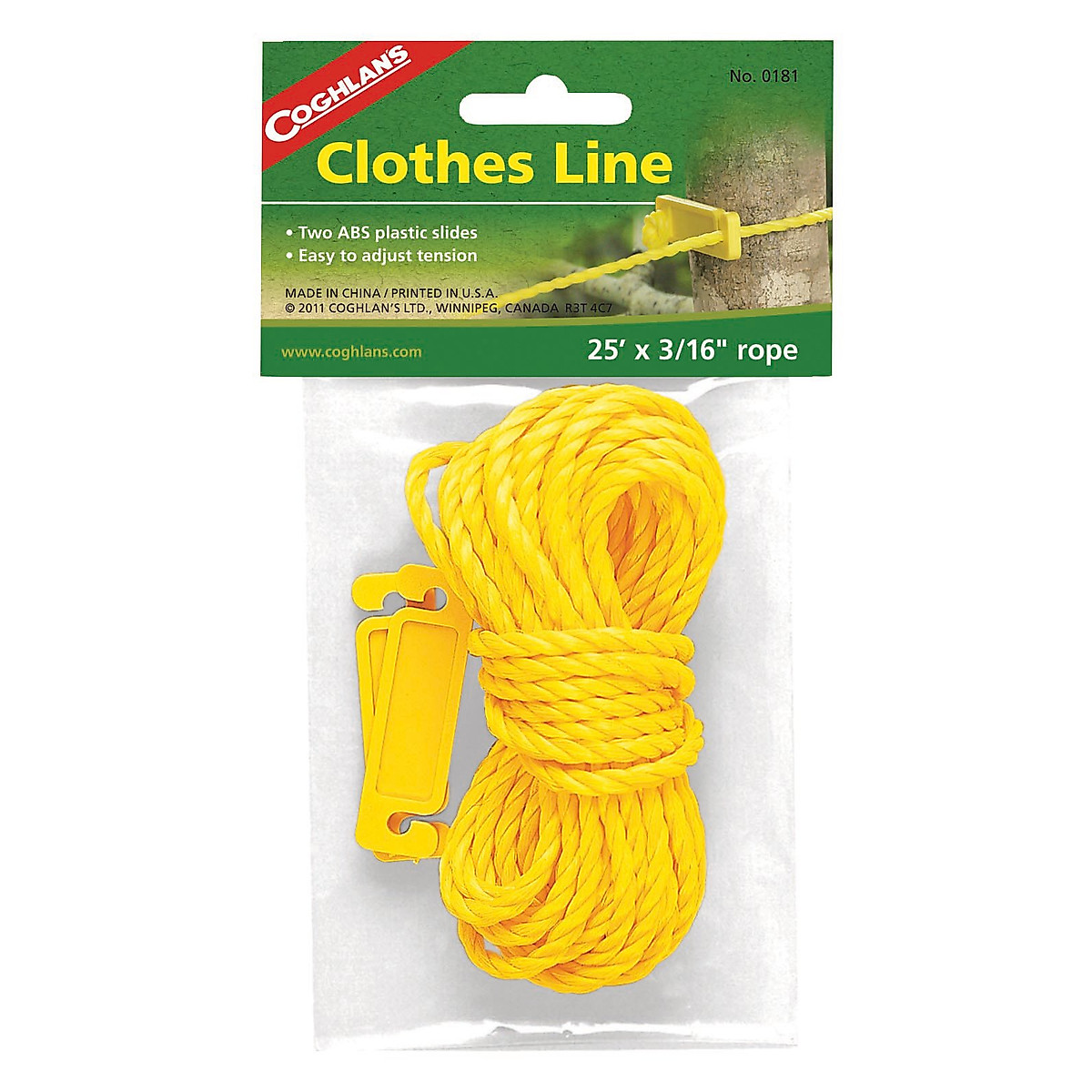 Coghlan's Clothes Line, 25-Feet x 3/16-Inch