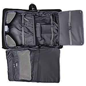 Travelpro Platinum Elite Carry-On Rolling Garment Bag, Men and Women, Shadow Black, 22-Inch