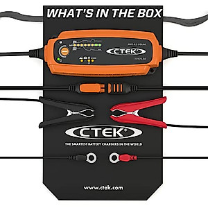 CTEK (56-958) MUS 4.3 POLAR 12 Volt Fully Automatic Extreme Climate 8 Step Battery Charger