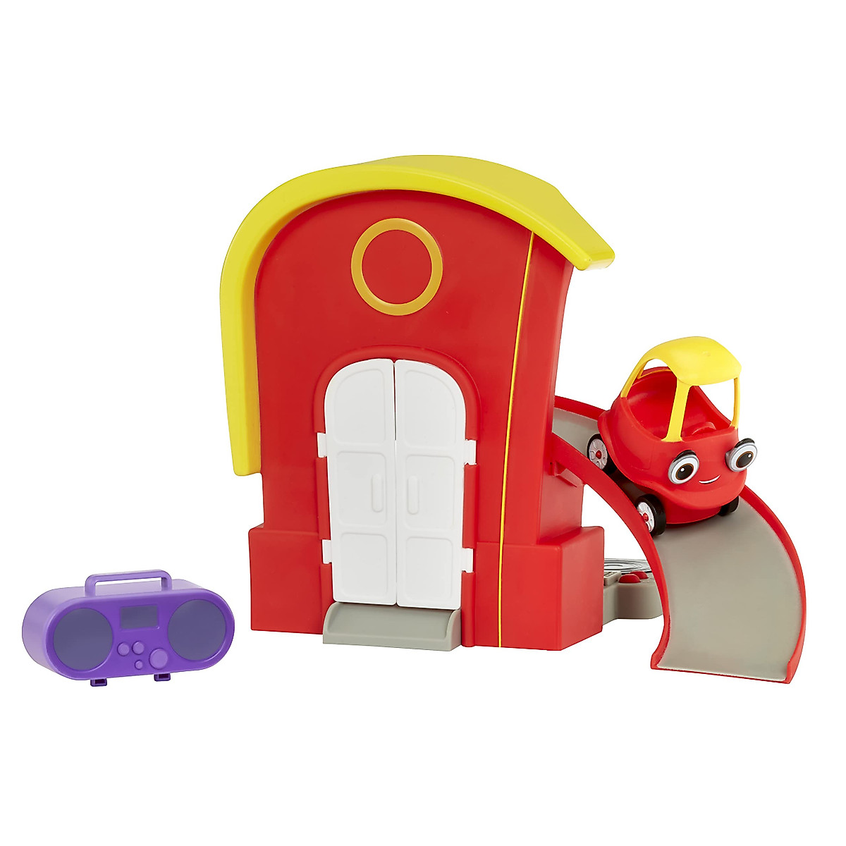 Little Tikes Let’s Go Cozy Coupe Cozy’s House Musical Playset with Lights and Sounds and Cozy Coupe Mini Push and Play Vehicle for Tabletop or Floor Push Play Car Fun for Toddlers, Boys, Girls 3+ Years