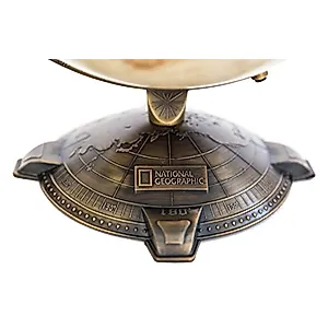 National Geographic Antique Globe 12". Made in The USA