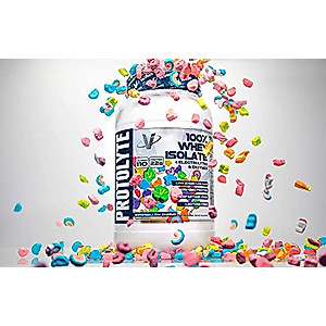 VMI Sports | ProtoLyte Whey Isolate Protein Powder | Low Calorie Whey Protein Powder for Weight Loss | Protein Powder for Muscle Gain | Digestive Enzymes | Non-GMO (Marshmallow Charms, 4.6 Pounds)