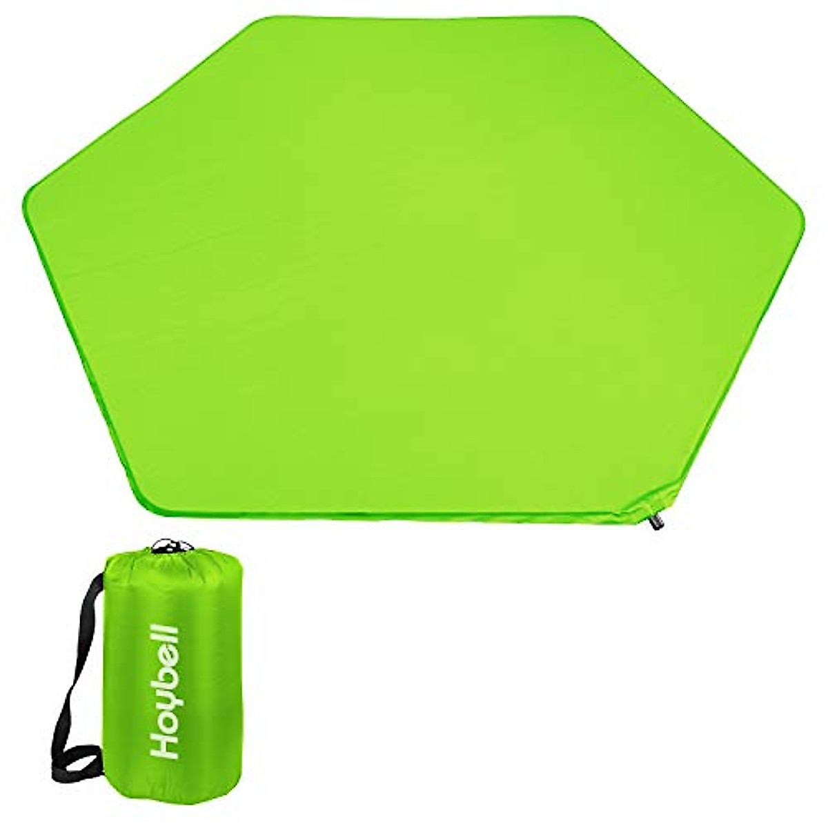 Hoybell Playpen Mattress, Compatible with Summer Pop 'N Play Playard, Self Inflatable Comfortable with Carry Case - Green