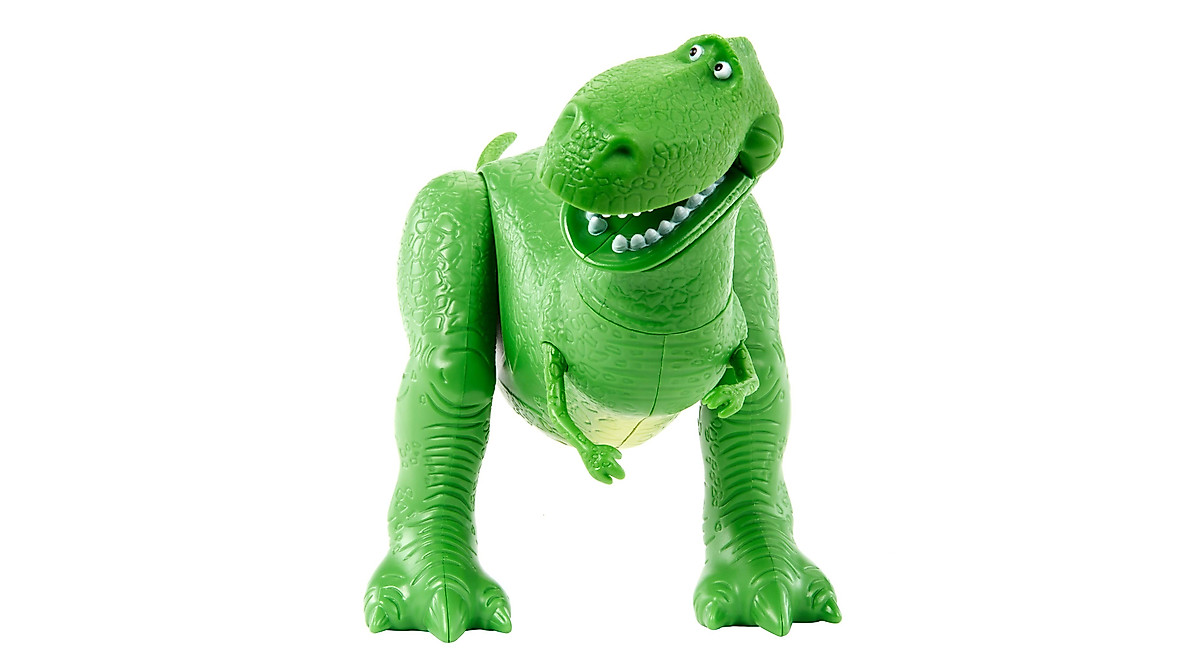 Toy Story 4 Rex Talking Figure - 19.81cm Posable Toy for Kids 3+