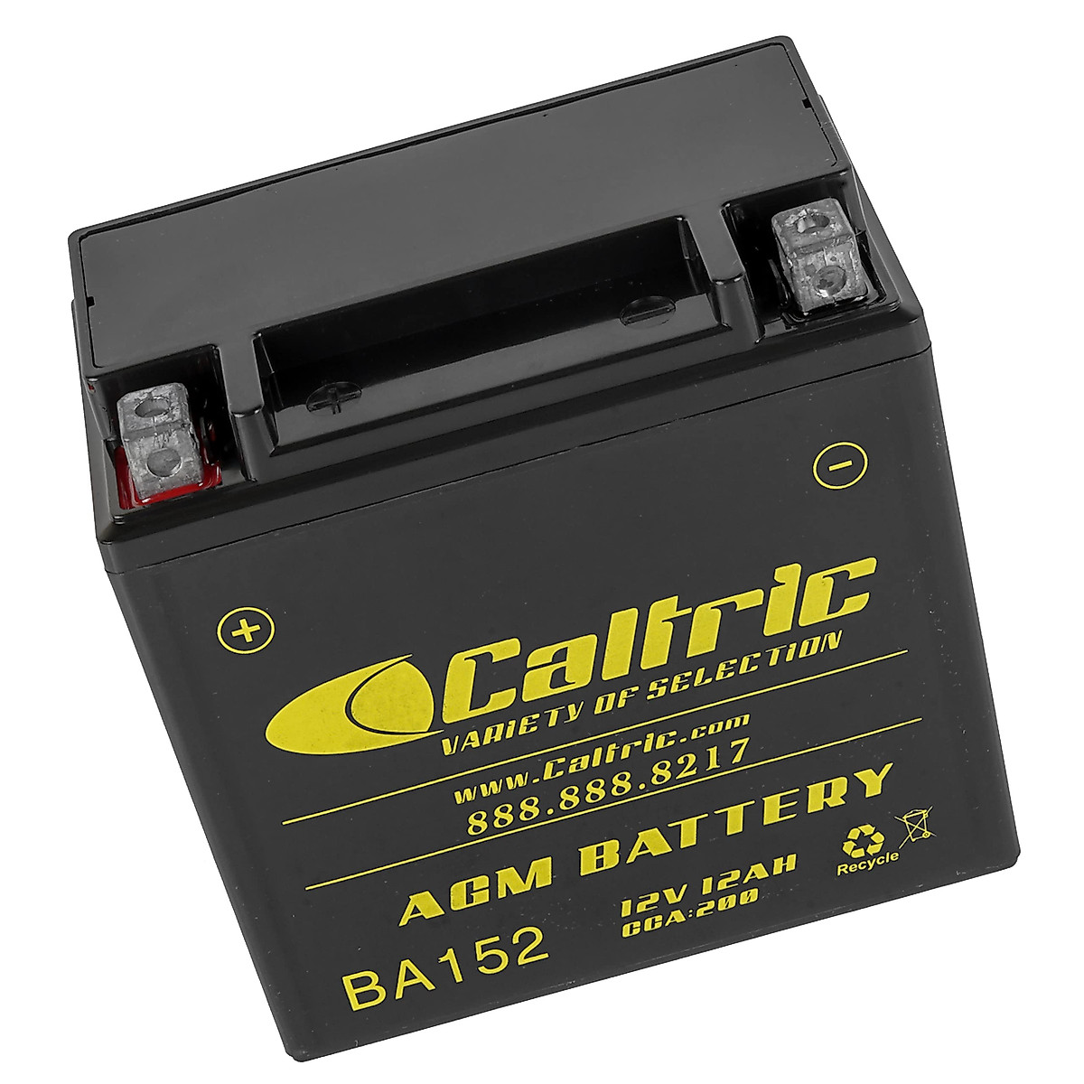 Caltric Agm Battery Compatible with Honda Trx500Fga Trx-500Fga Foreman Rubicon 500 4X4 Gpscape 2004-2008