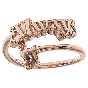 Alex and Ani Harry Potter Always Ring Rose Gold One Size