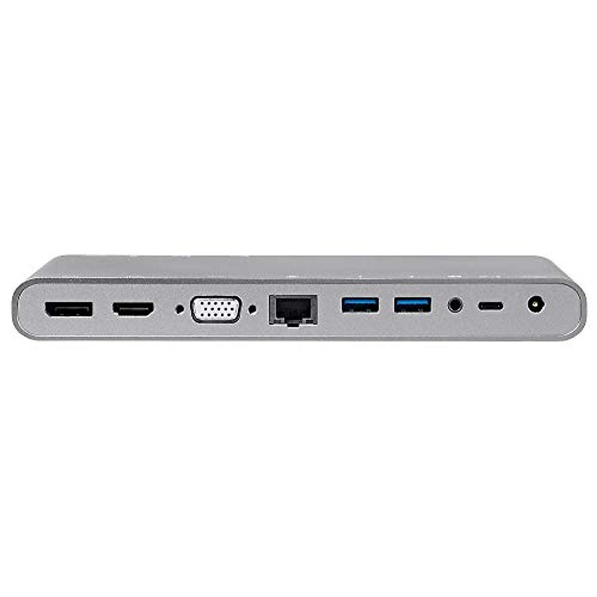 Monoprice USB-C Dual-Monitor Docking Station for USB-C Laptops, MST and Power Delivery up to 100 Watts with USB-C Cable, 4K@30Hz, 3.5mm Audio Outputs, Supports Windows, MacOS, Chrome OS, and Linux
