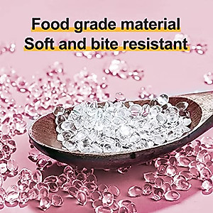 Fake Teeth, 2 PCS Veneers Dentures Socket for Women and Men, Dental Veneers for Temporary Tooth Repair Upper and Lower Jaw, Protect Your Teeth and Regain Confident Smile, Bright White-BB08