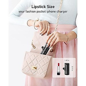 VEEKTOMX Small Portable Charger for iPhone, Fast Charging Power Bank Mini 5000mAh PD Battery Pack Compatible with iPhone 14/14 plus/14 Pro Max/13/13Pro Max/12/12Mini/11/XR/XS/X/8/7 Travel Essentials